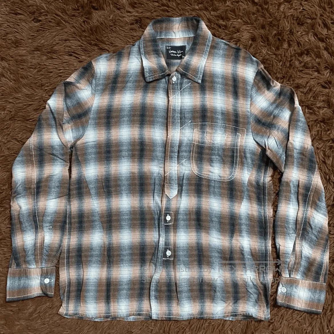 Number (N)ine Sz 3 Number Nine 08SS Plaid Shirt. | Grailed