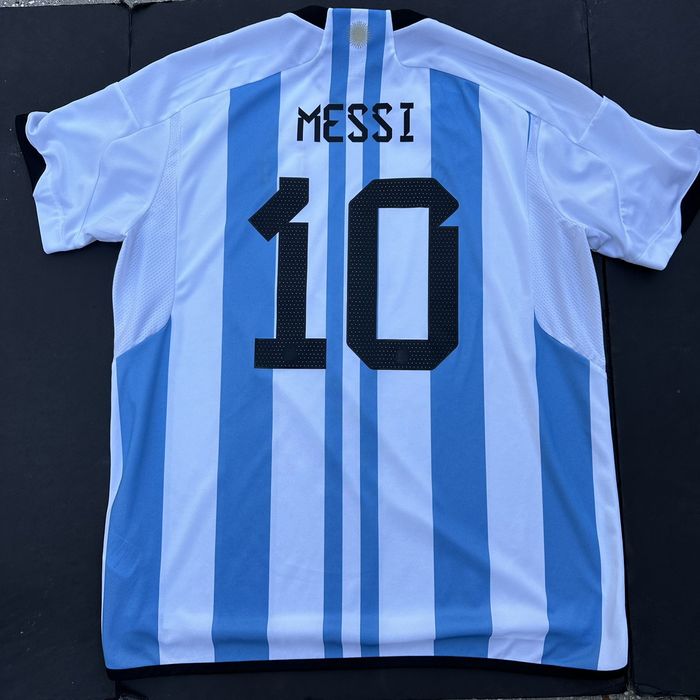 Adidas Adidas Argentina Lionel Messi soccer jersey | Grailed