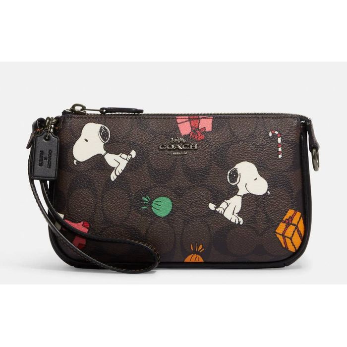 Coach Coach X Peanuts Nolita 19 In Signature Canvas With Snoopy | Grailed