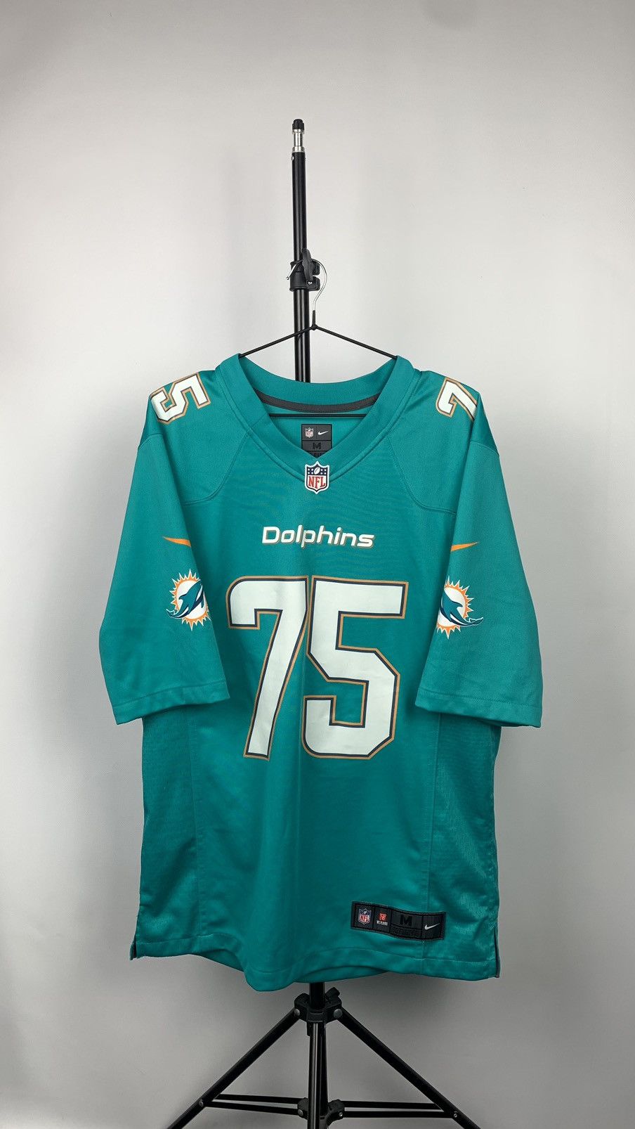 NFL #75 NFL Miami Dolphins Jersey Sport Streetwear Logo | Grailed