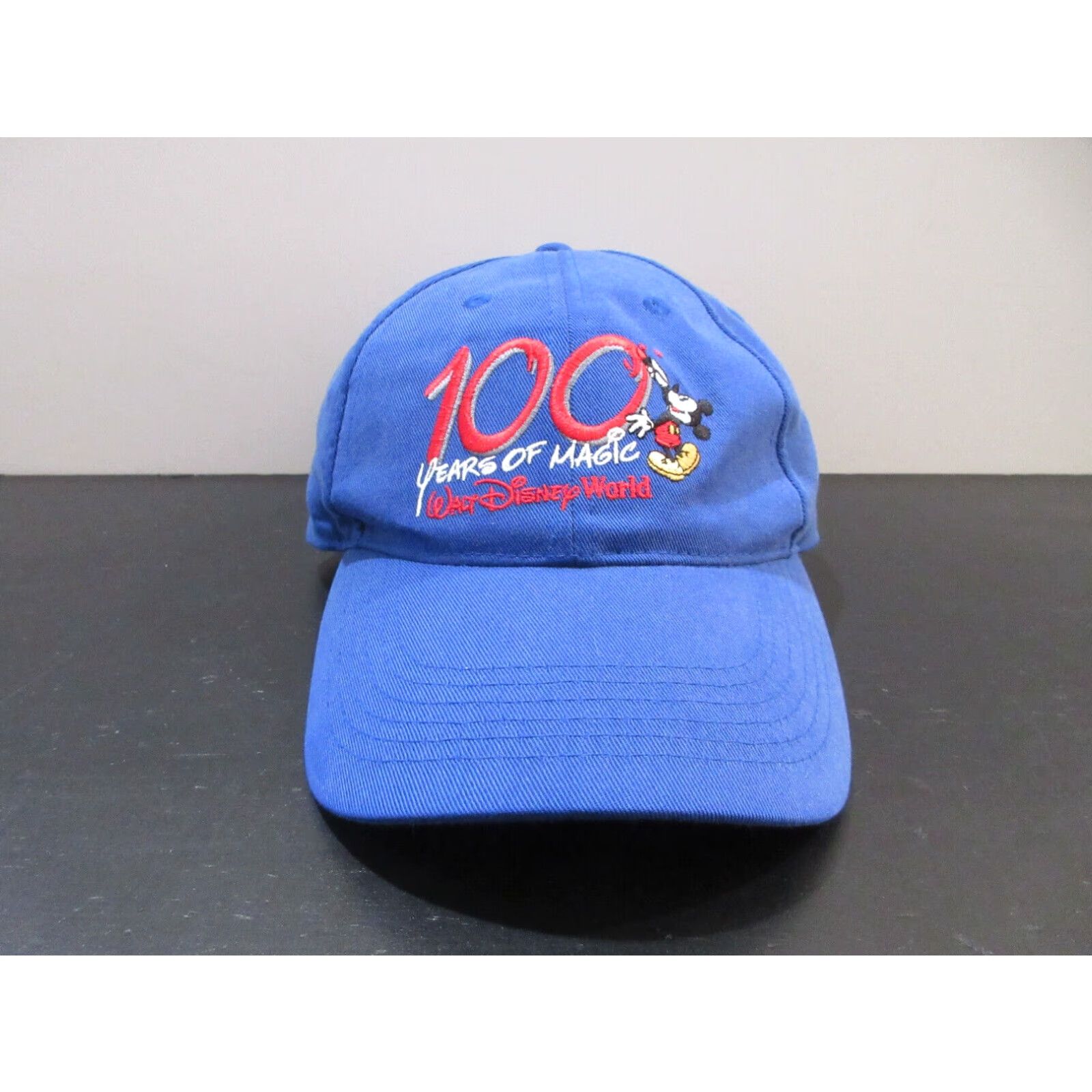 Disney Mickey Mouse Magic Kingdom 100 Year Anniversary Disney Cap Strap ...