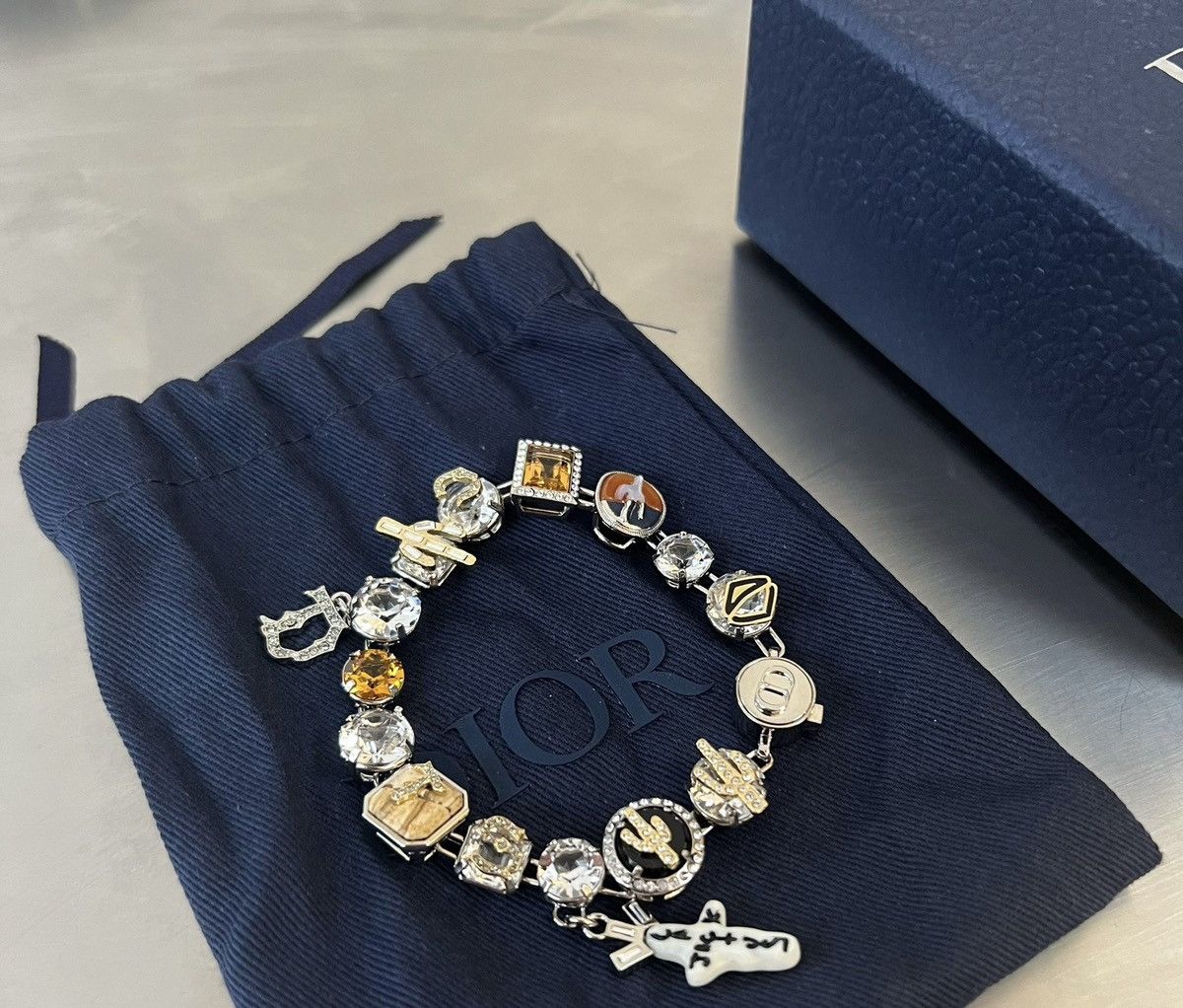 Dior Dior x Travis Scott Bracelet | Grailed