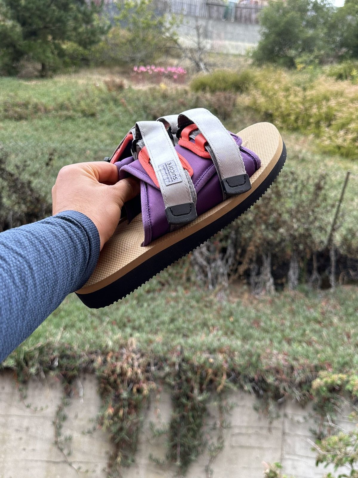 Suicoke RARE Suicoke multi strap slip on | Grailed