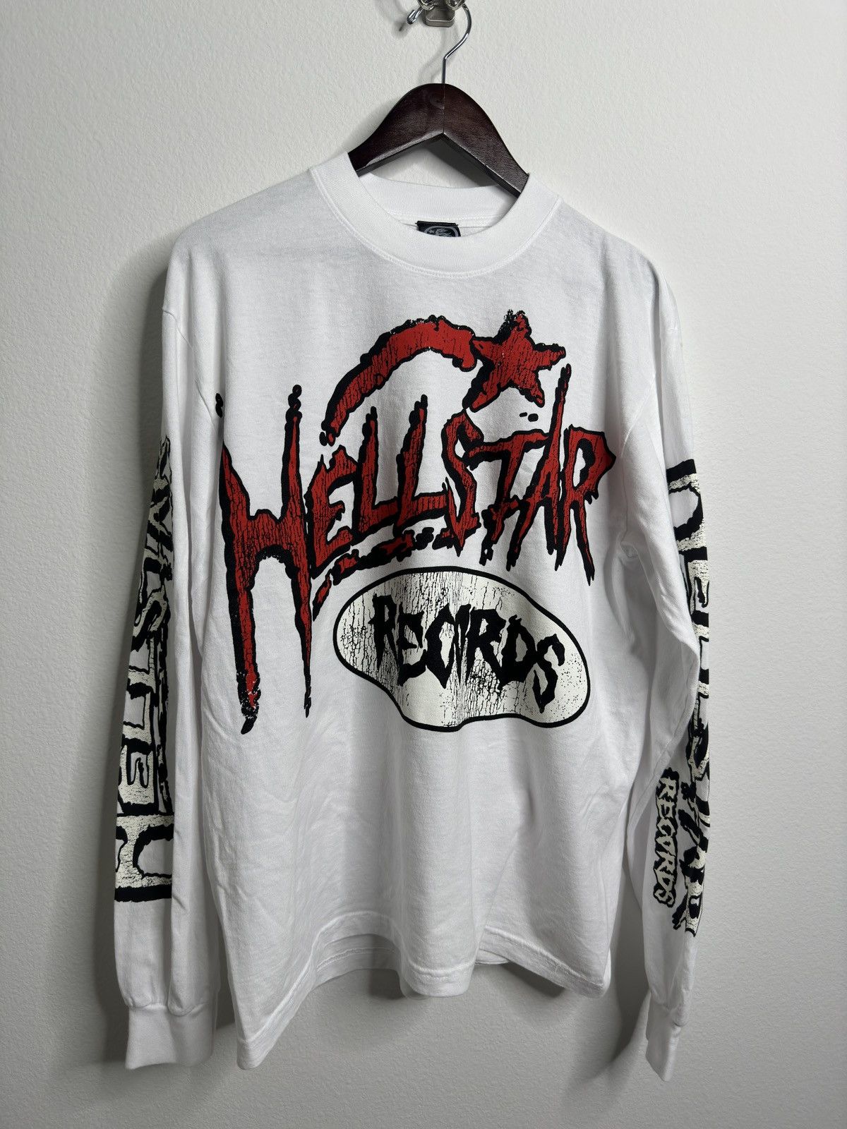 HELLSTAR Hellstar Studios Records Long Sleeve | Grailed