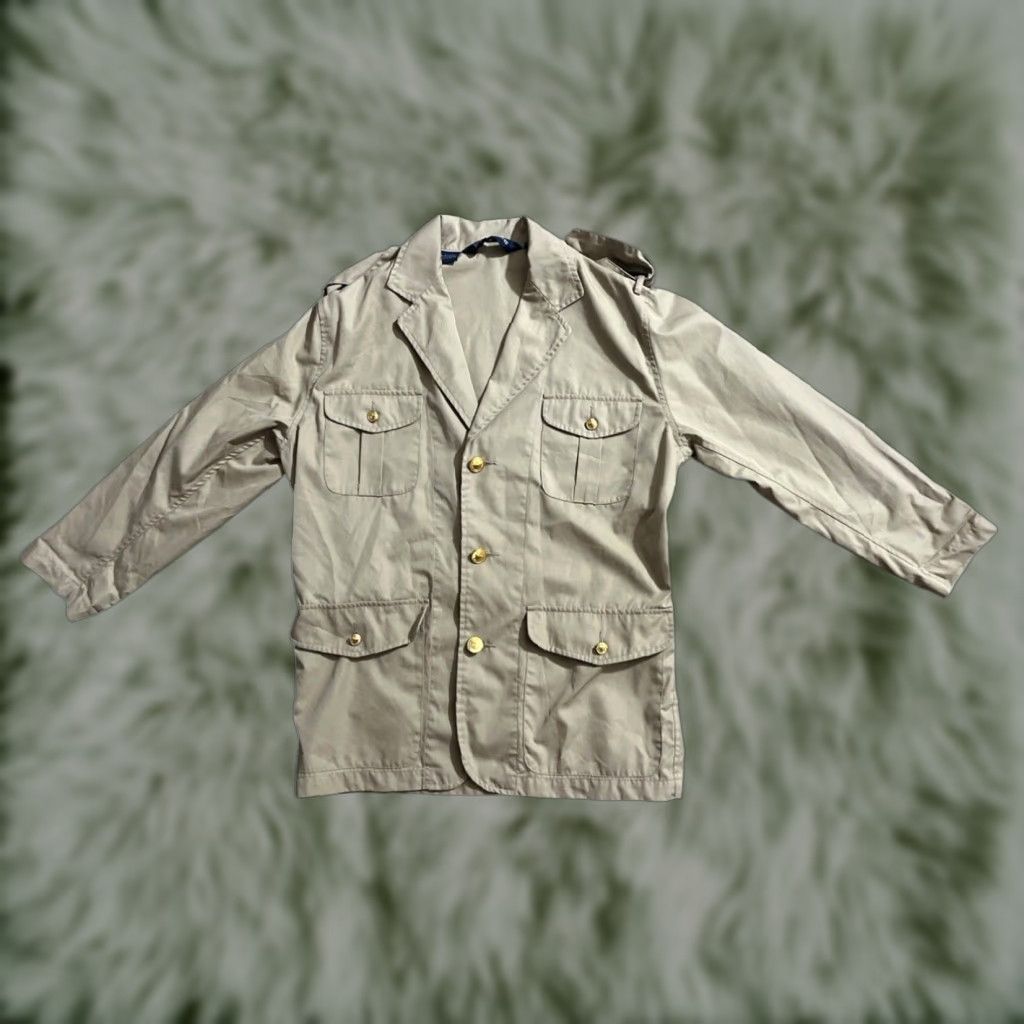 Polo Ralph Lauren Polo Ralph Lauren Mens Safari Jacket Small Beige ...