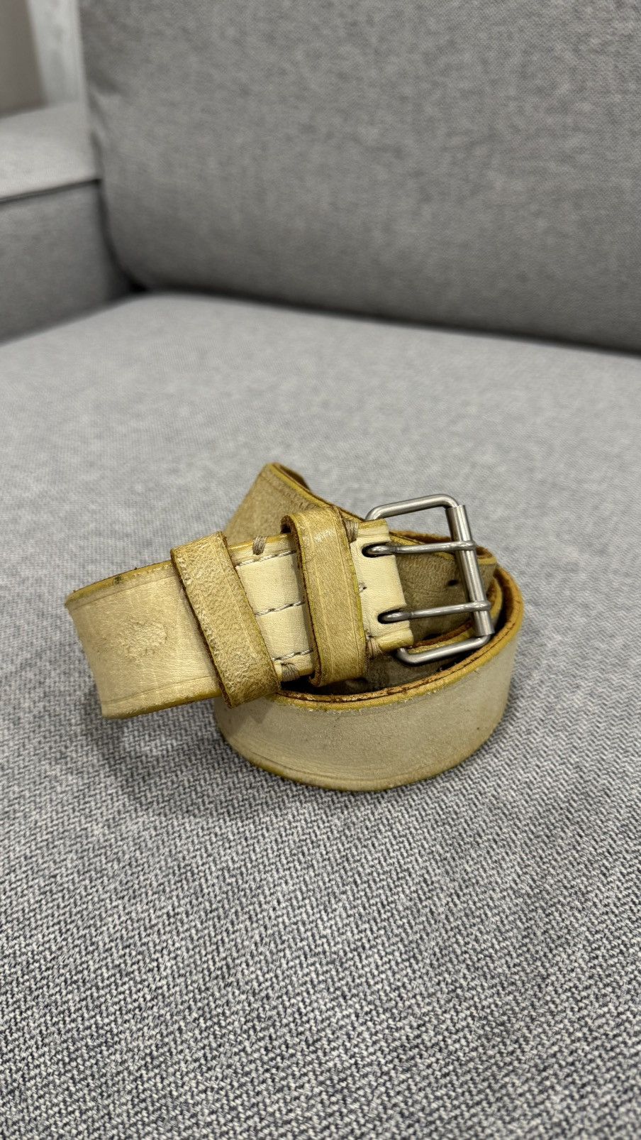 Archival Clothing × Avant Garde × Visvim Visvim Pure Leather Belt | Grailed