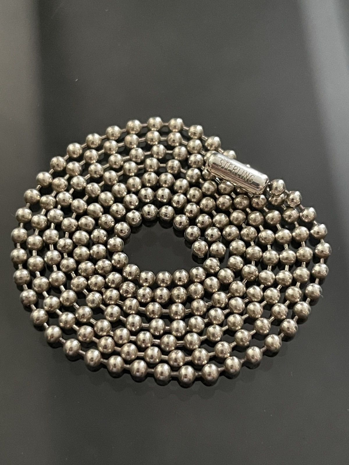 Chrome Hearts 26 inch Chrome hearts ball chain | Grailed