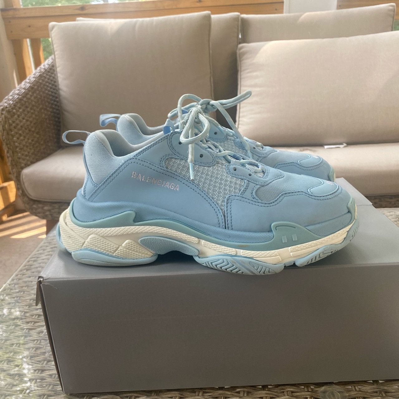 Balenciaga Baby Blue Balenciagas | Grailed
