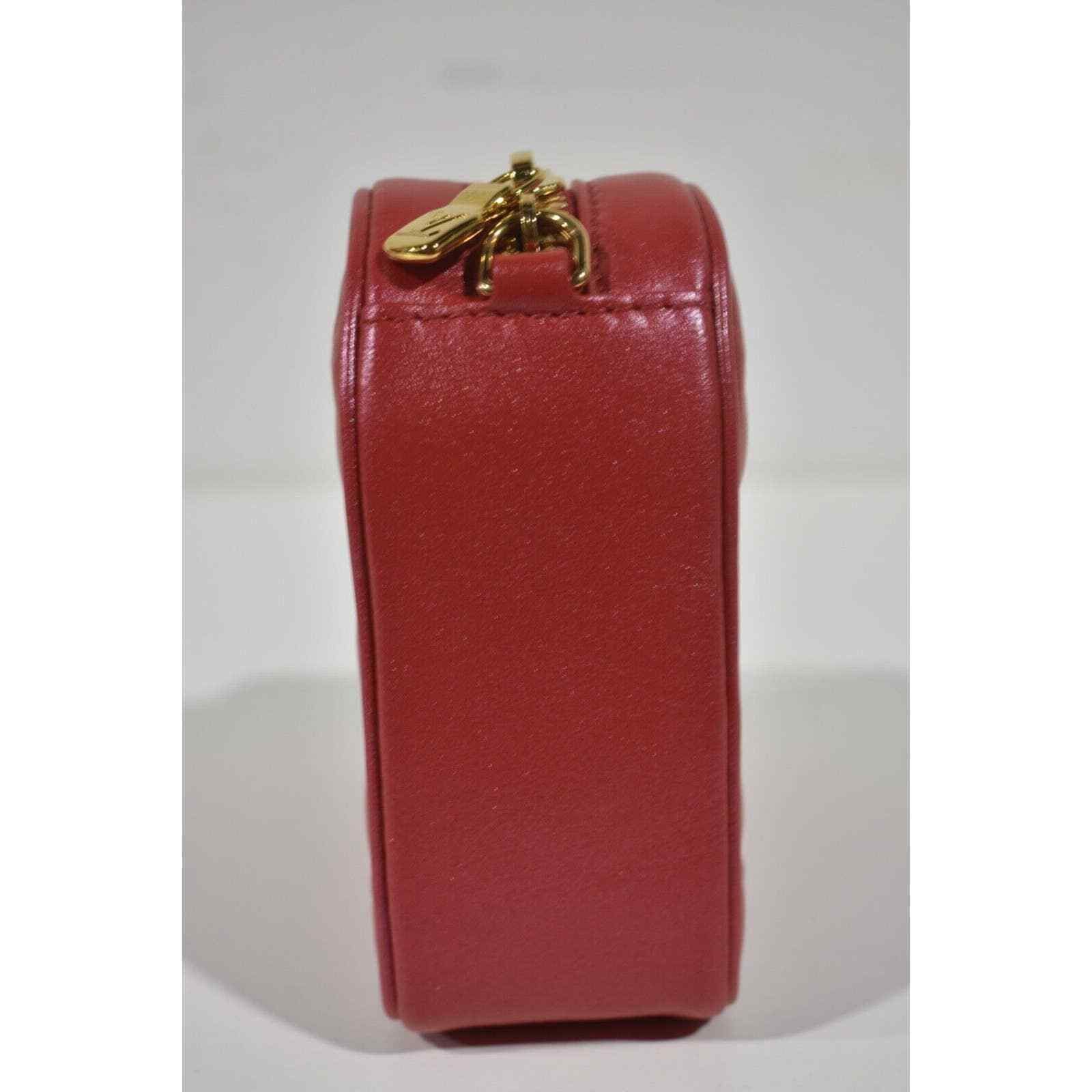 Louis Vuitton Louis Vuitton Heart On Chain Red Monogram Sac Coeur Love ...
