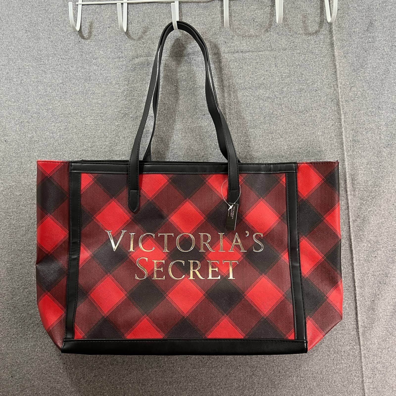 Victoria's Secret Victoria's Secret Women Red Plaid Handbags | Grailed