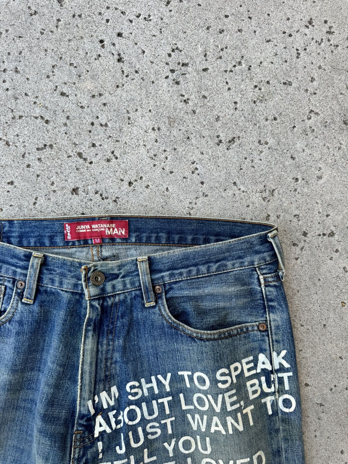 Junya Watanabe Junya Watanabe SS02 Eternal Poem Denim | Grailed