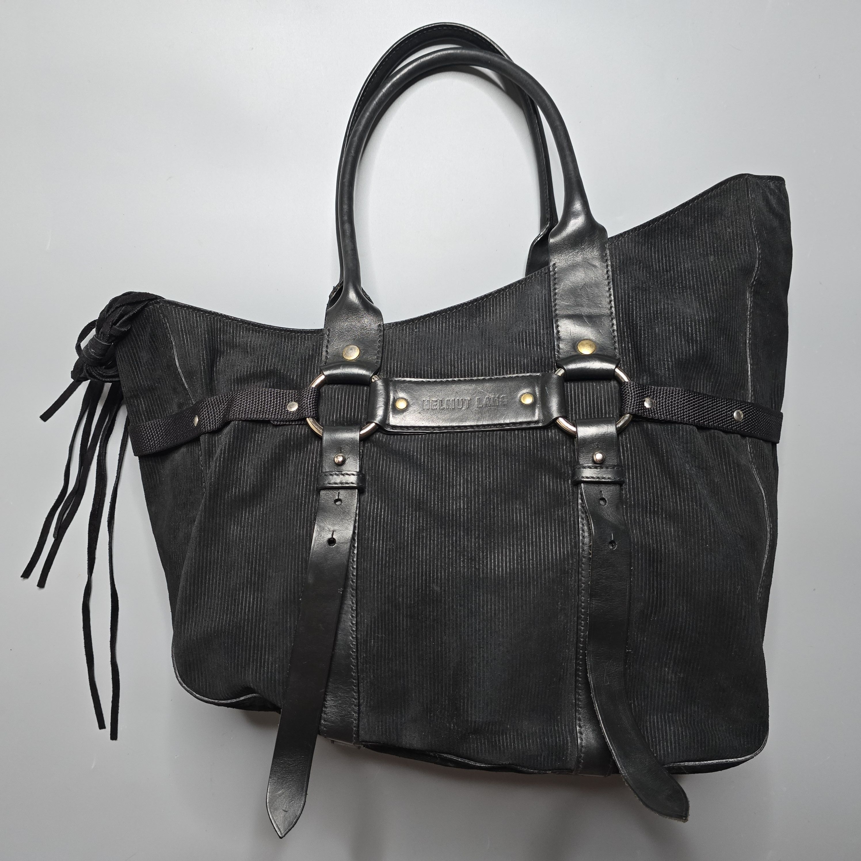 Helmut Lang Helmut Lang - AW03 Asymmetrical Bondage Bag | Grailed