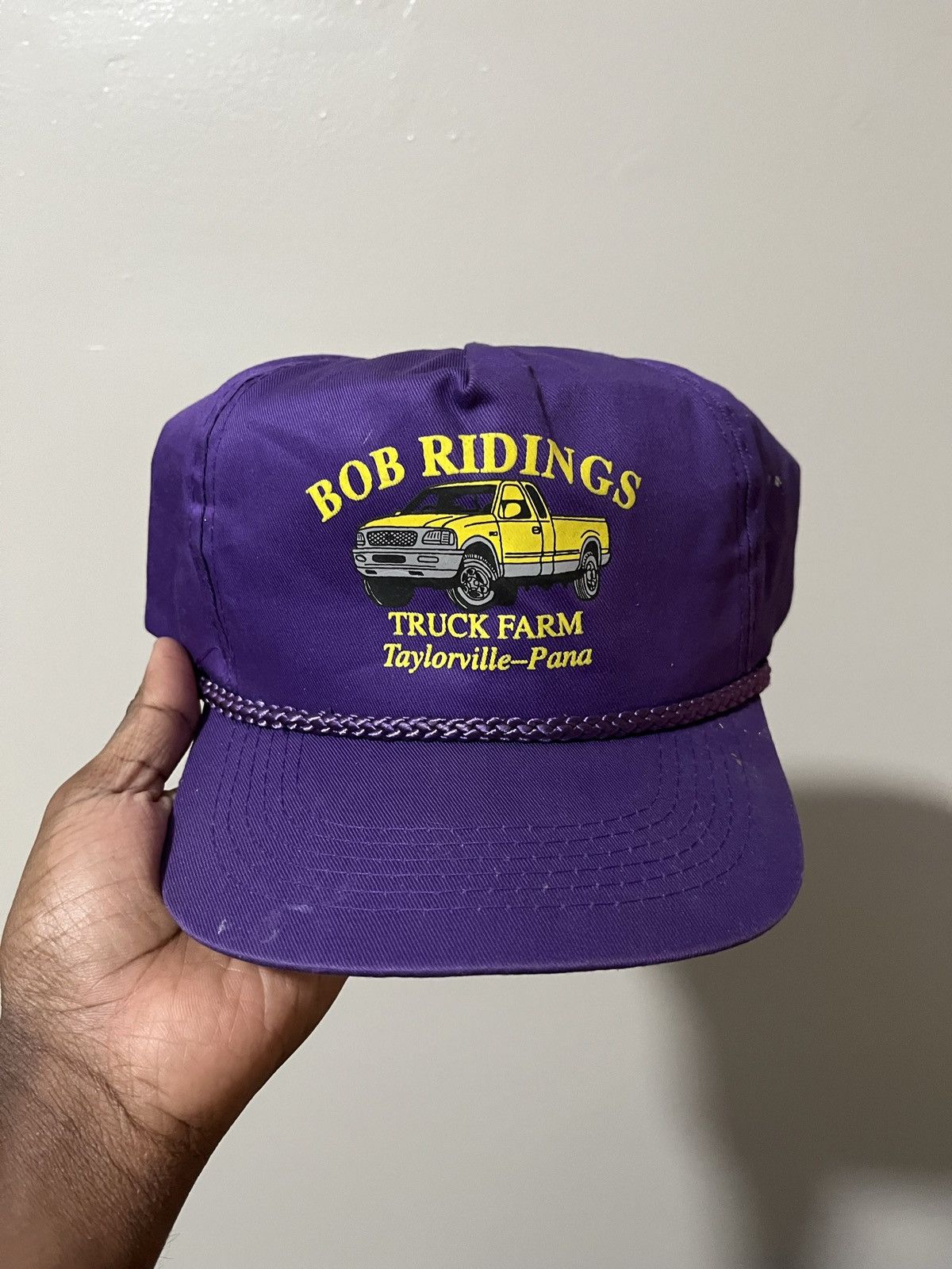 Streetwear × Vintage Bob Ridings Truck Farm Trucker Hat | Grailed