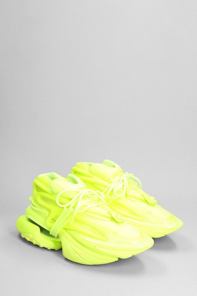 Balmain o1s1wg110325 Unicorn Low-Top Sneakers in Yellow | Grailed