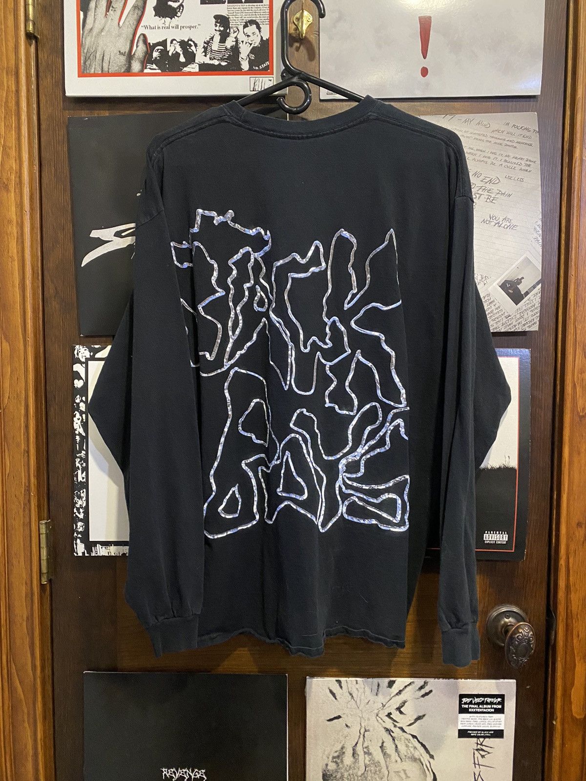 Travis Scott Jackboys Album Cover Puff Print Tee | Grailed