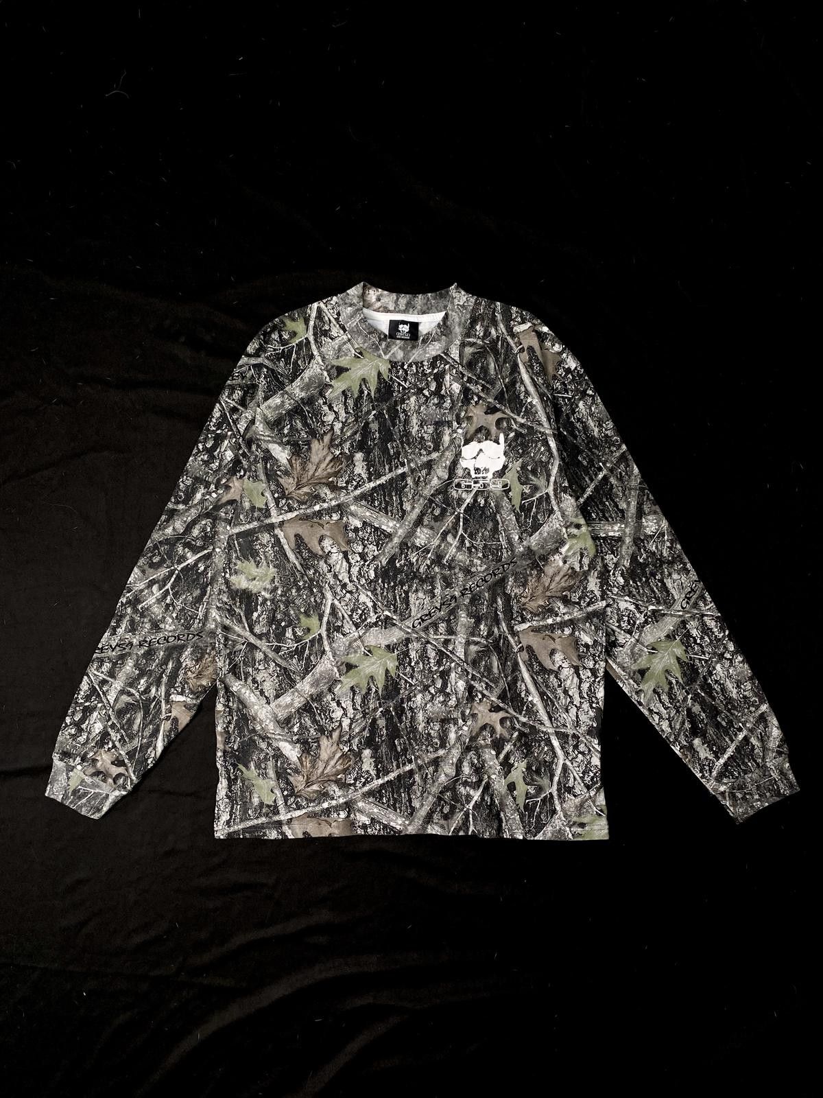 Japanese Brand Rare G59 Record Realtree Skull Graphic Long Sleeves ...