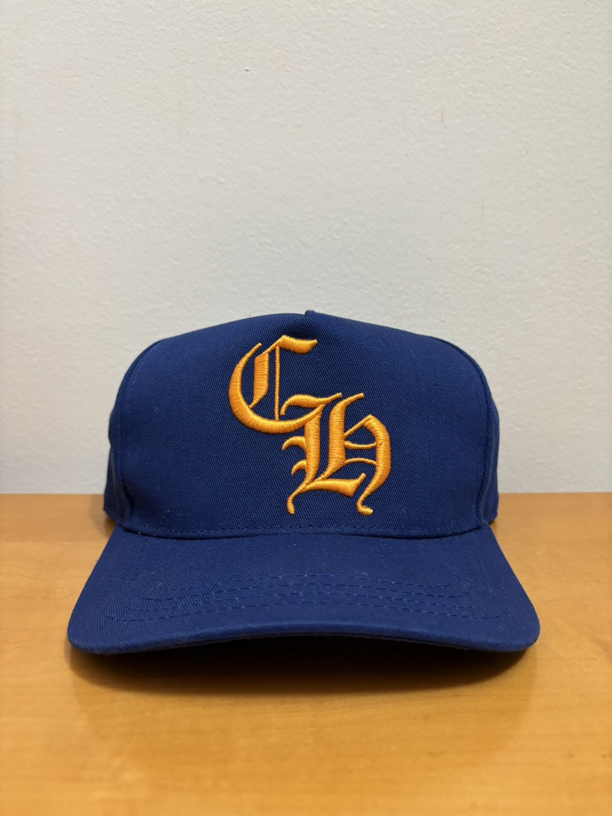 Chrome Hearts Chrome Hearts CH Logo NY Knicks Baseball Hat | Grailed