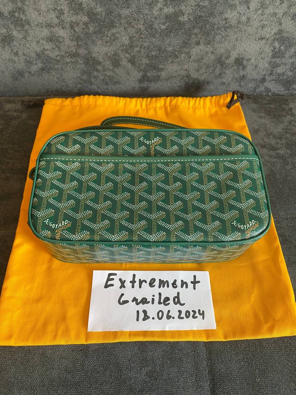 Goyard Goyard Cap Vert PM Green | Grailed