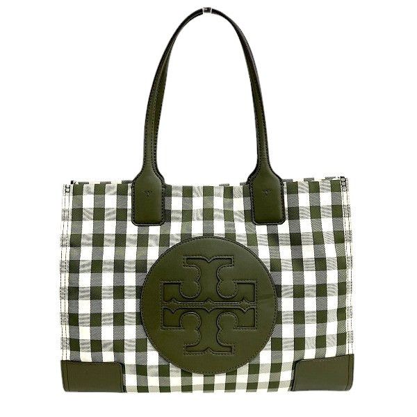 Tory Burch Tory Burch Tory Burch Ella Nylon Leather Tote Bag Leather ...