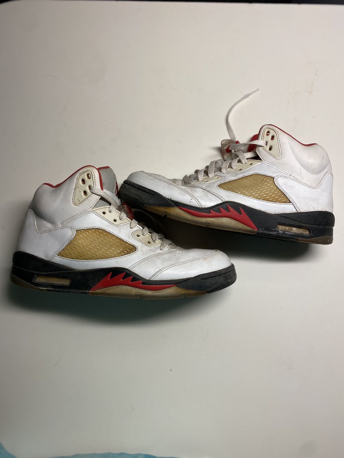 Jordan Brand Jordan 5 retro fire reds | Grailed