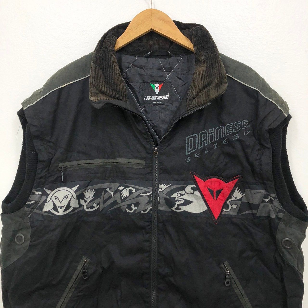 Dainese × Vintage Vintage Dainese JAPAN JACKET motoracing dragon Short ...