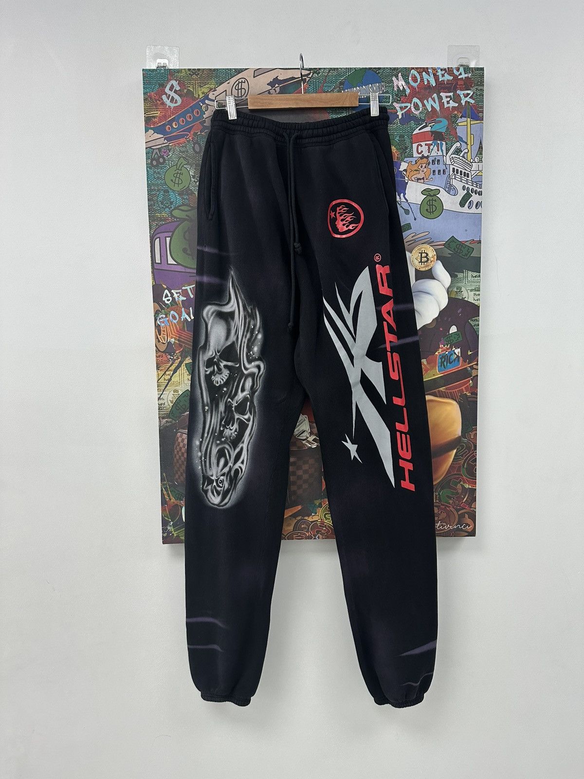 HELLSTAR Hellstar Classic Logo Airbrush Sweats | Grailed