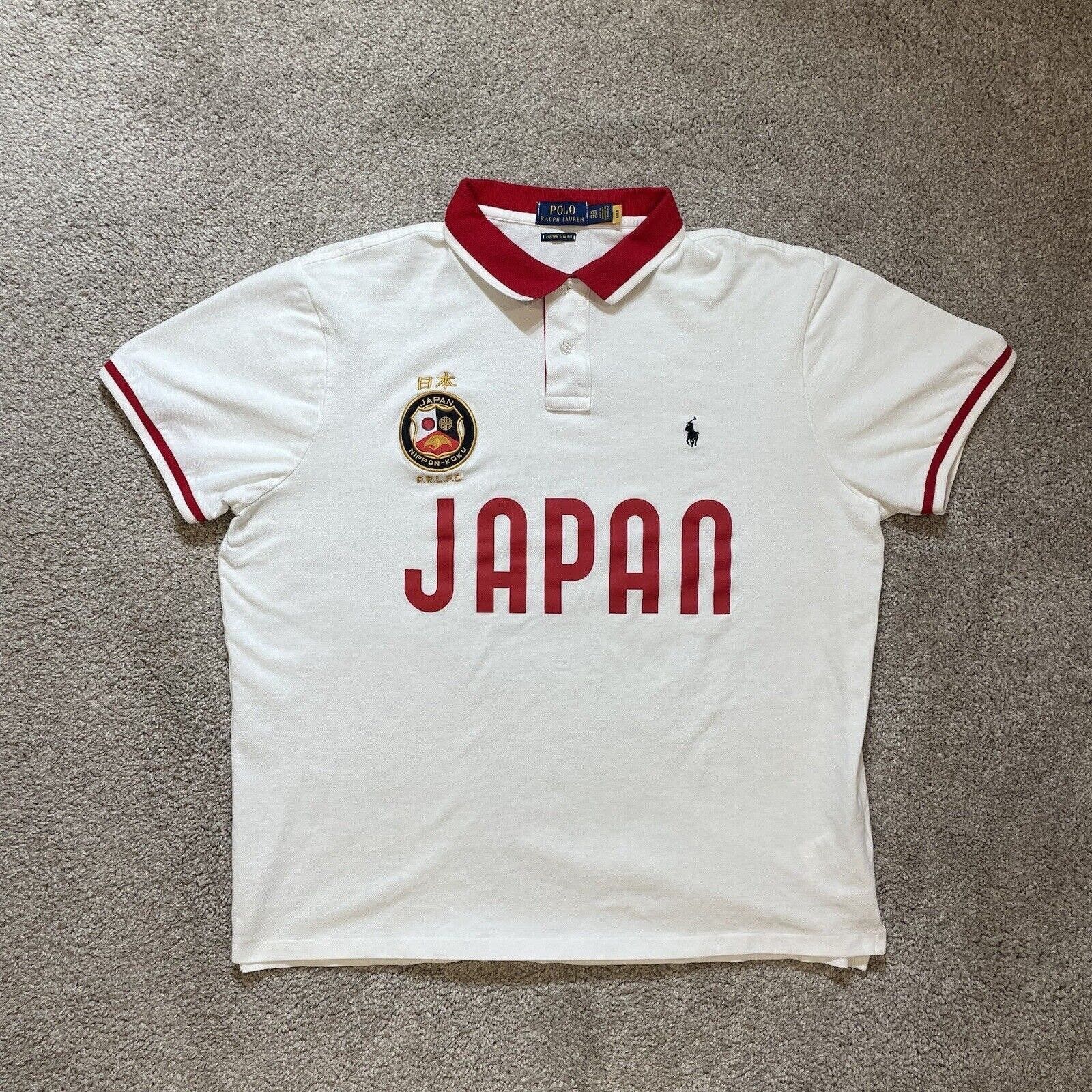 Ralph Lauren Polo Ralph Lauren Japan Polo Shirt Size 2XL White EUC ...