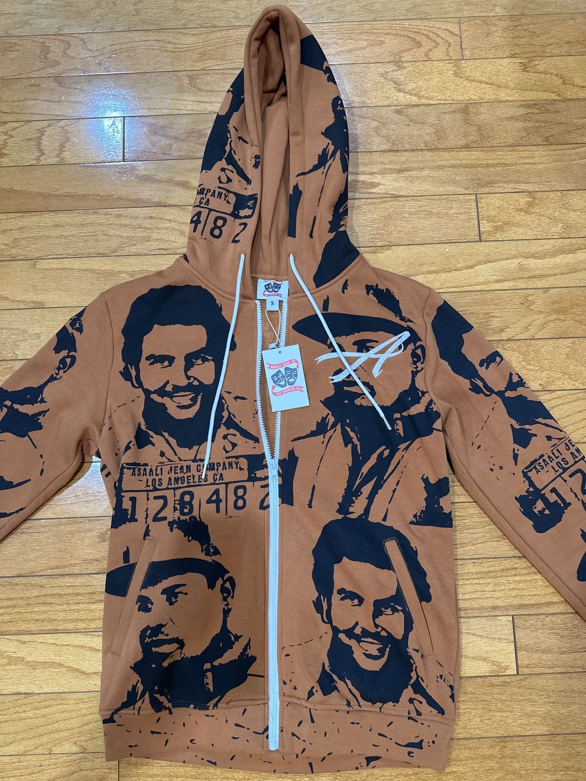 Asaali SS24 Hoodie in Chocolate Brown | Grailed