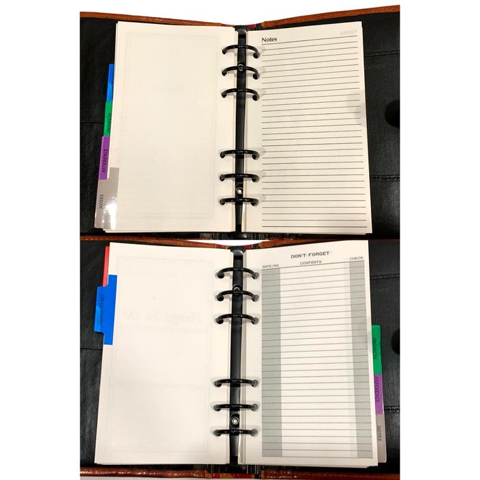 Vintage VINTAGE 90s Tooled Leather Cat Day Planner Binder | Grailed