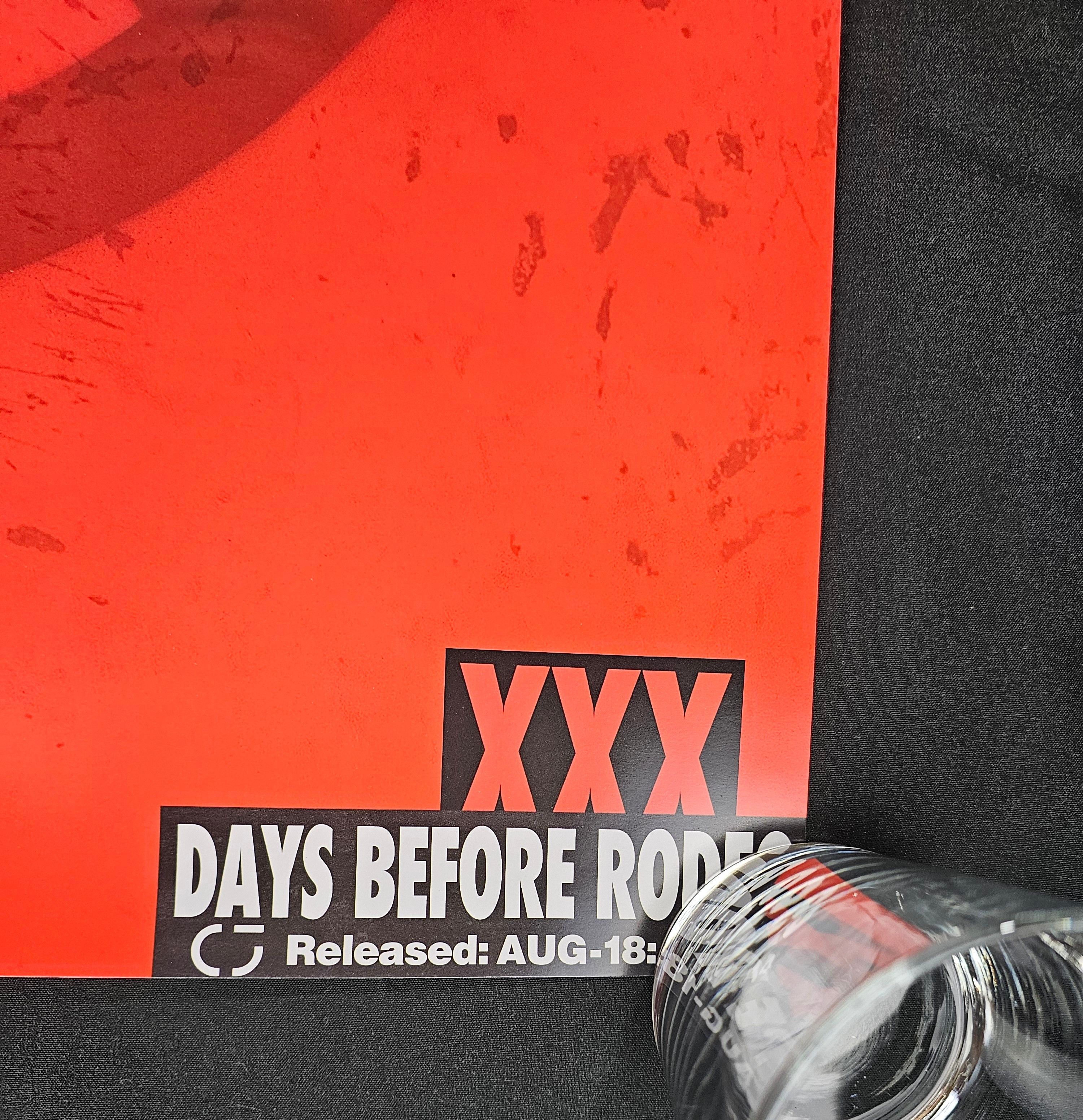 Travis Scott Travis Scott Days Before Rodeo Poster 24” X 18” 10 Year ...