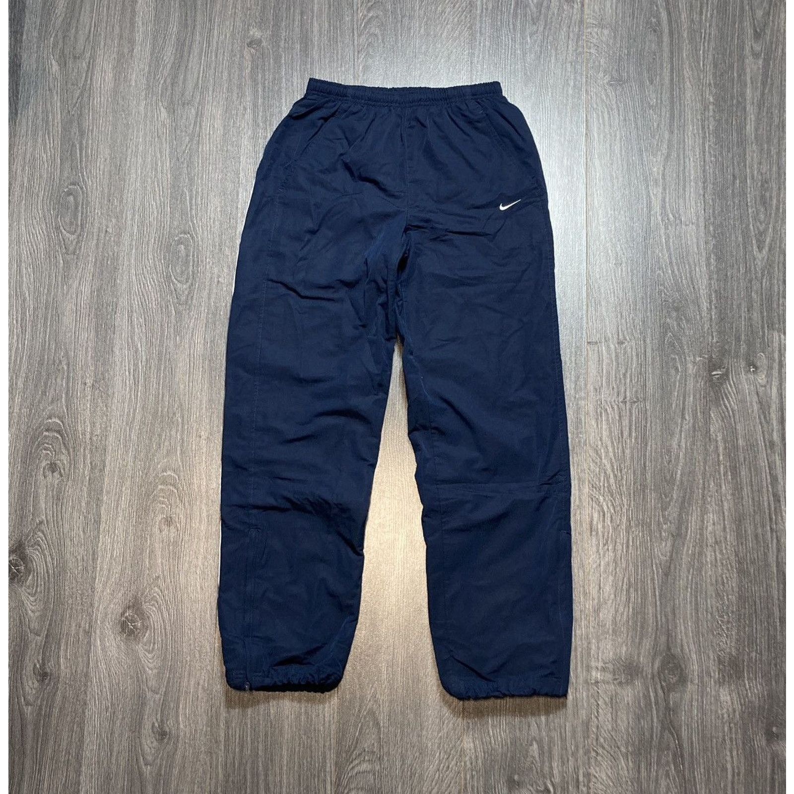 Nike × Streetwear × Vintage 00s Vintage Nike Y2K Big Logo nylon pants | Grailed