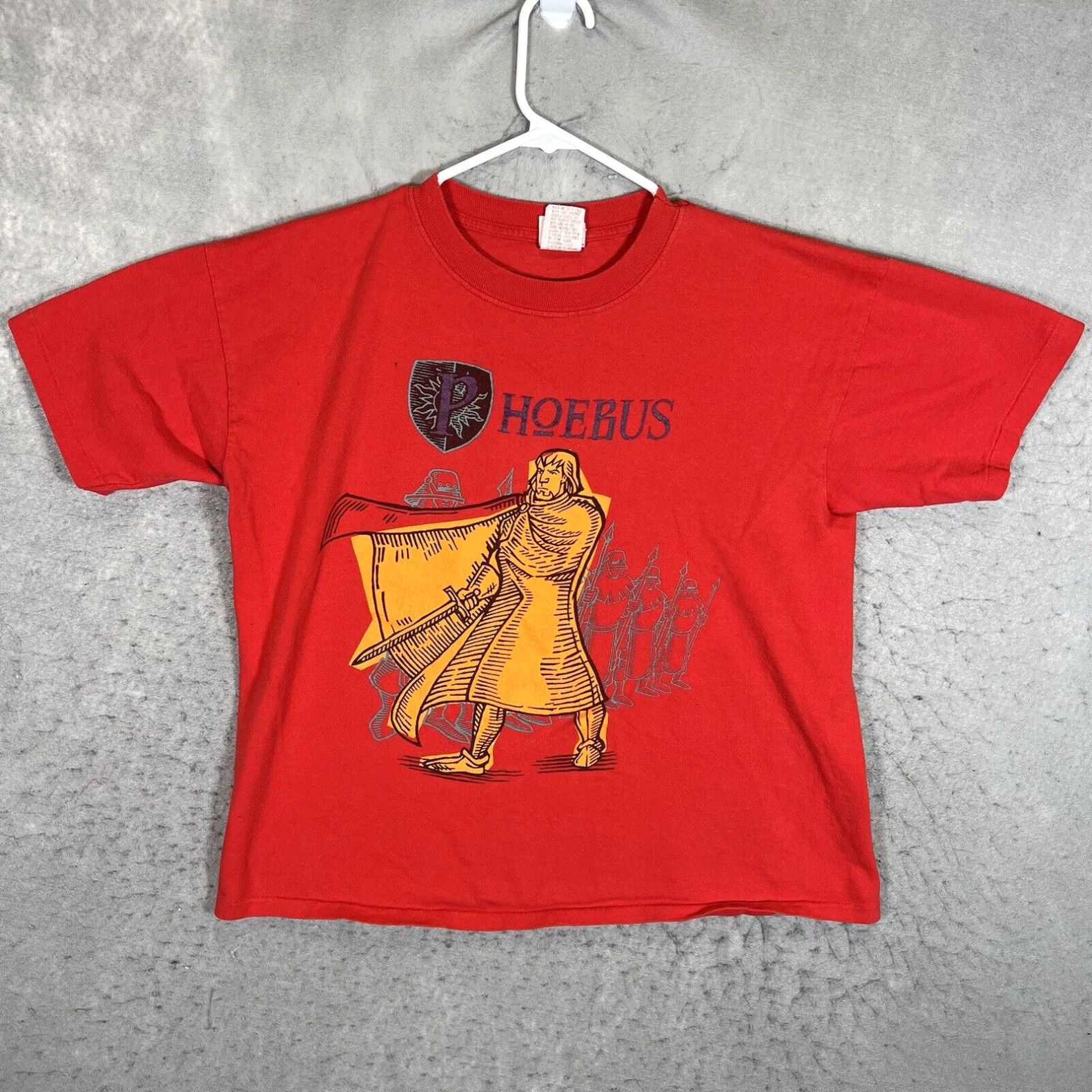 Disney A1 Vintage 90s Disney Hunchback Of Notre Dame Phoebus T Shirt ...