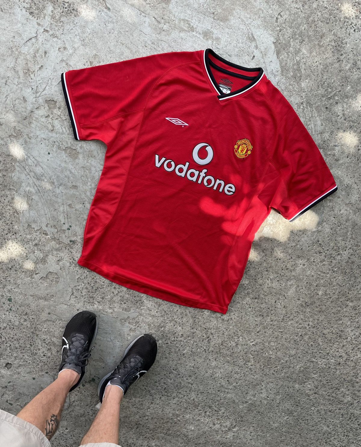 Manchester United × Soccer Jersey × Umbro Manchester United Umbro 2000 ...