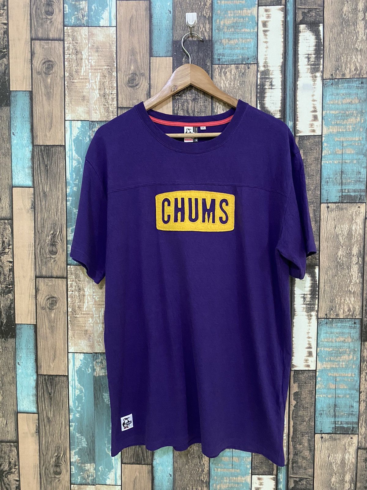 Made In Usa Chums Usa Box Logo Tee | Grailed