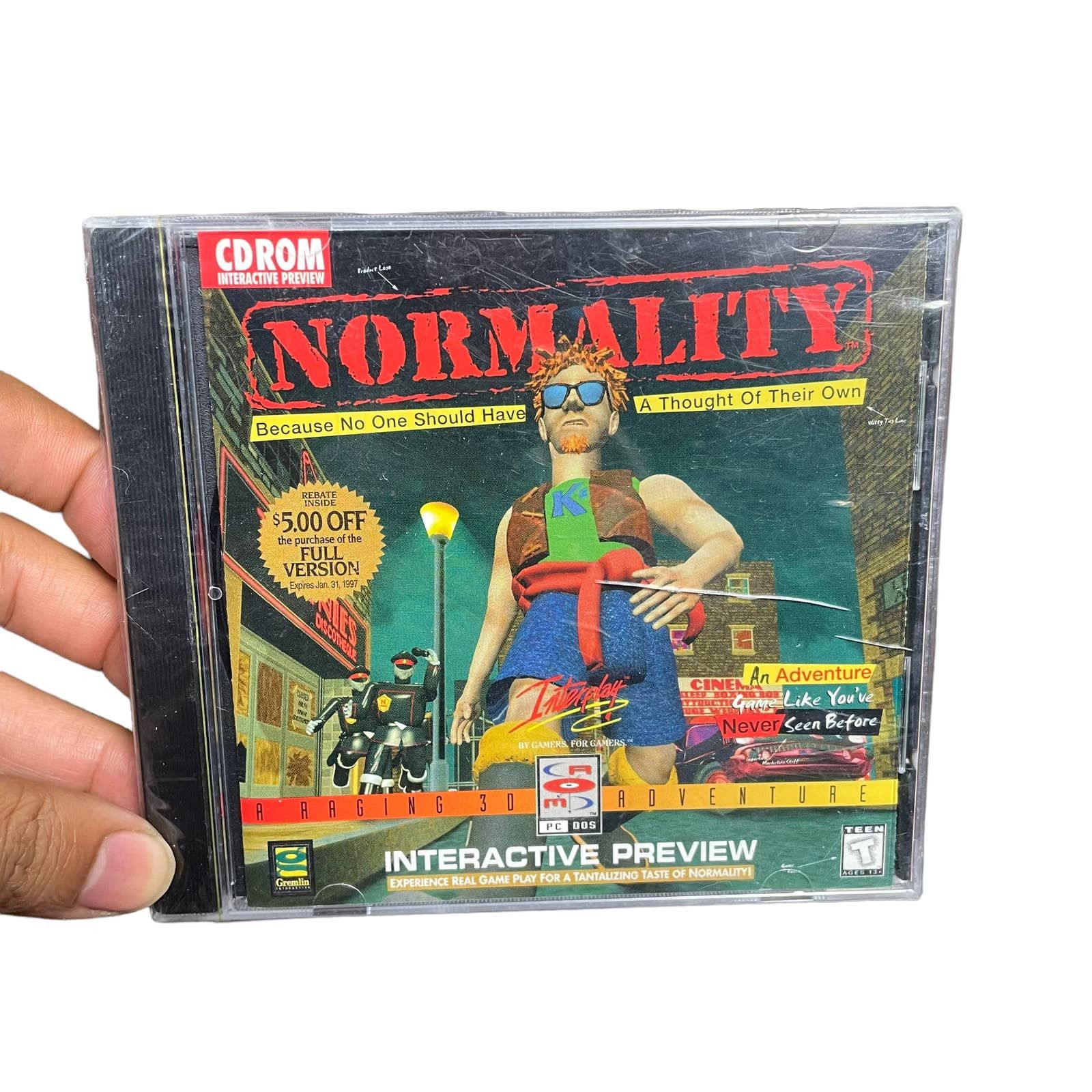 Vintage Normality 1996 Vintage PC Game | Grailed