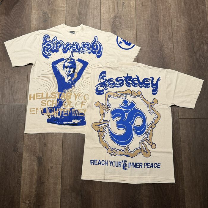 HELLSTAR Hellstar cranium and yoga tee bundle Size Mwdium | Grailed