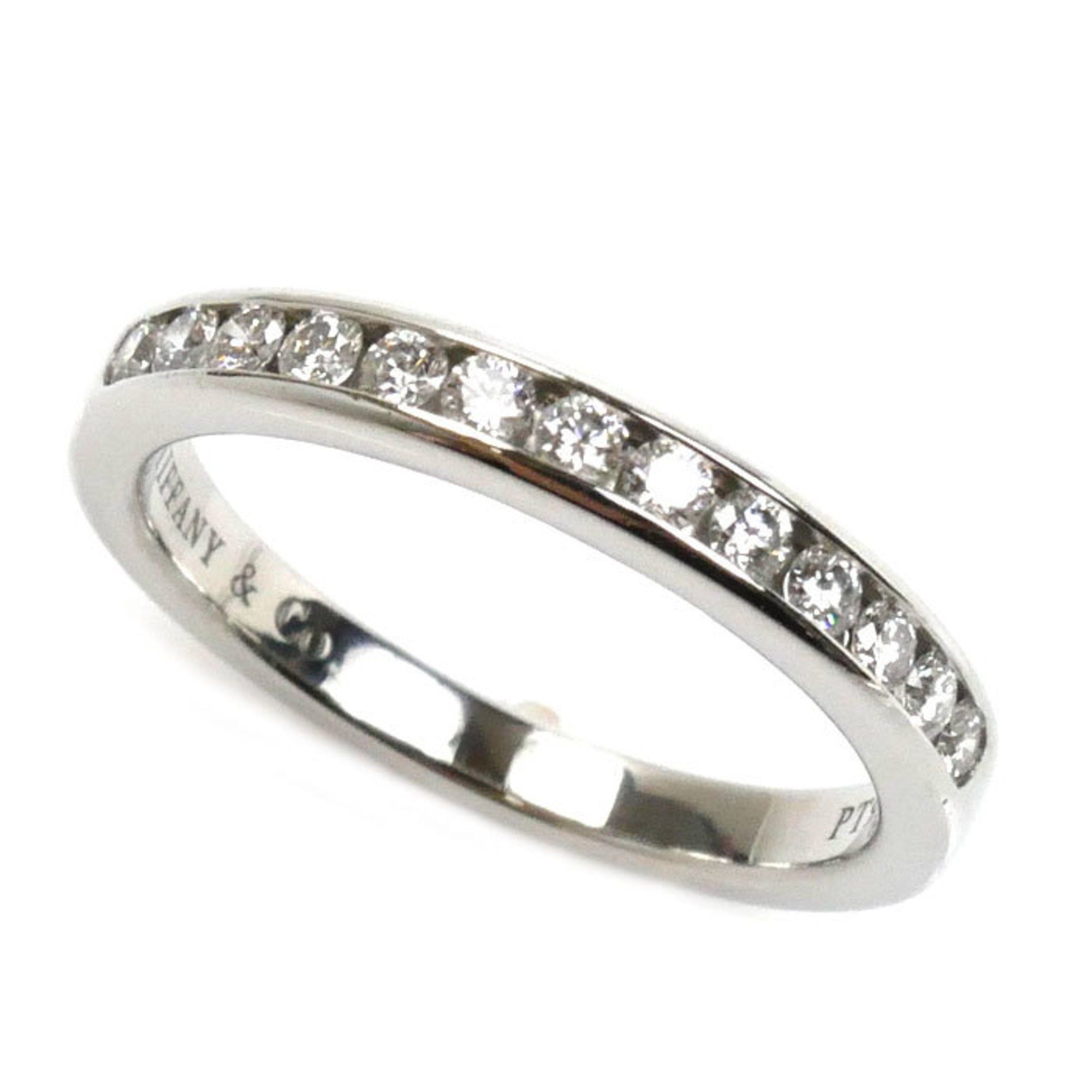 Tiffany & Co. TIFFANY & Co. Tiffany Pt950 Platinum Channel Setting Half ...