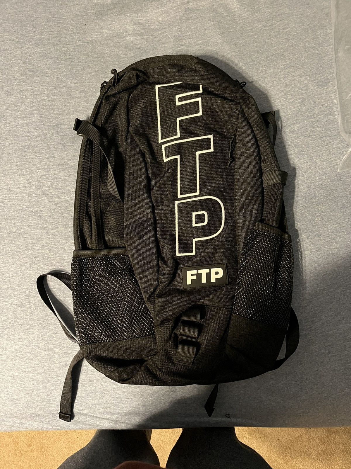 Fuck The Population Ftp Ripstop Backpack Black Grailed