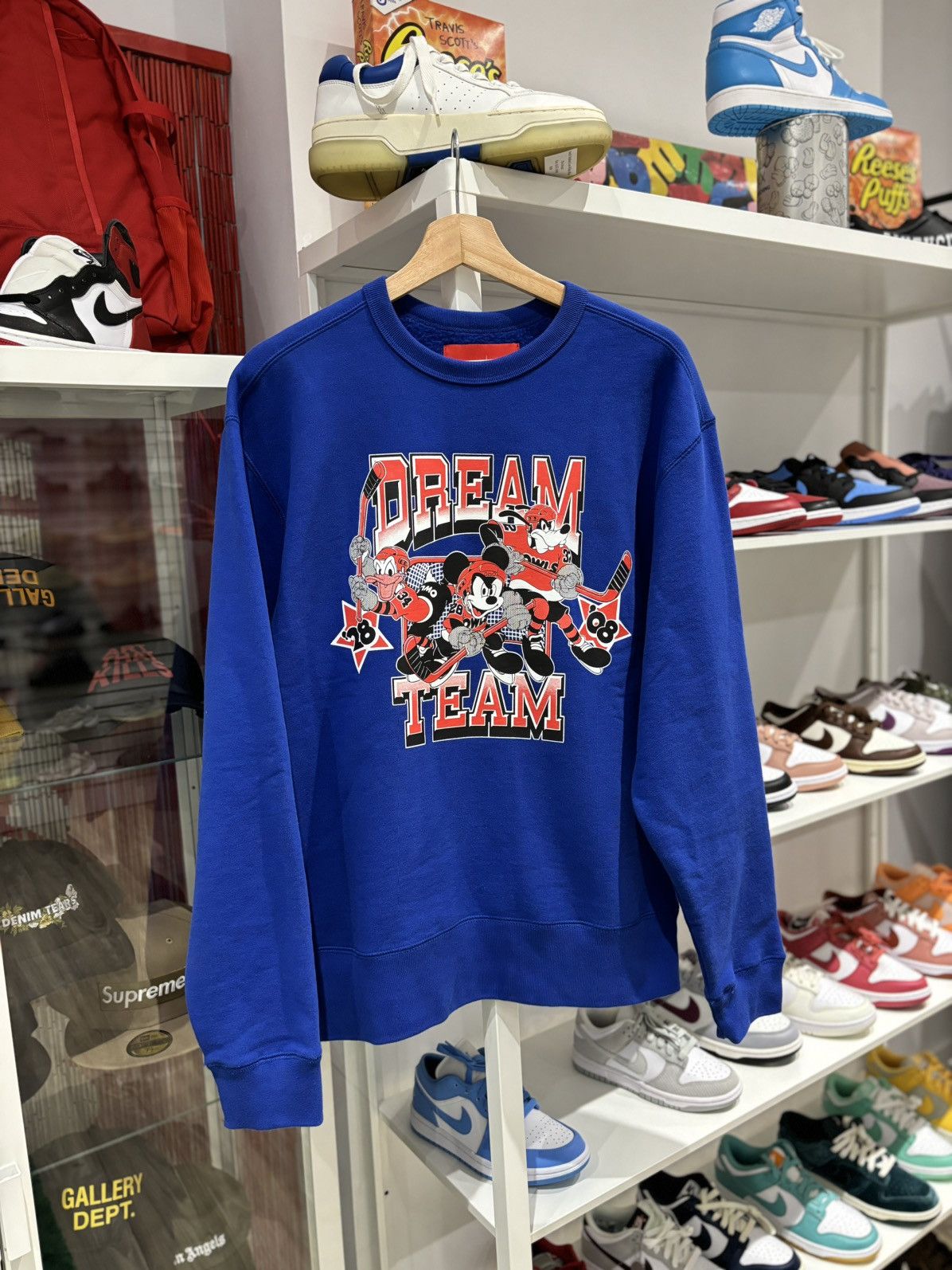 Other OVO x Disney Dream Team Crewneck Royal Blue | Grailed