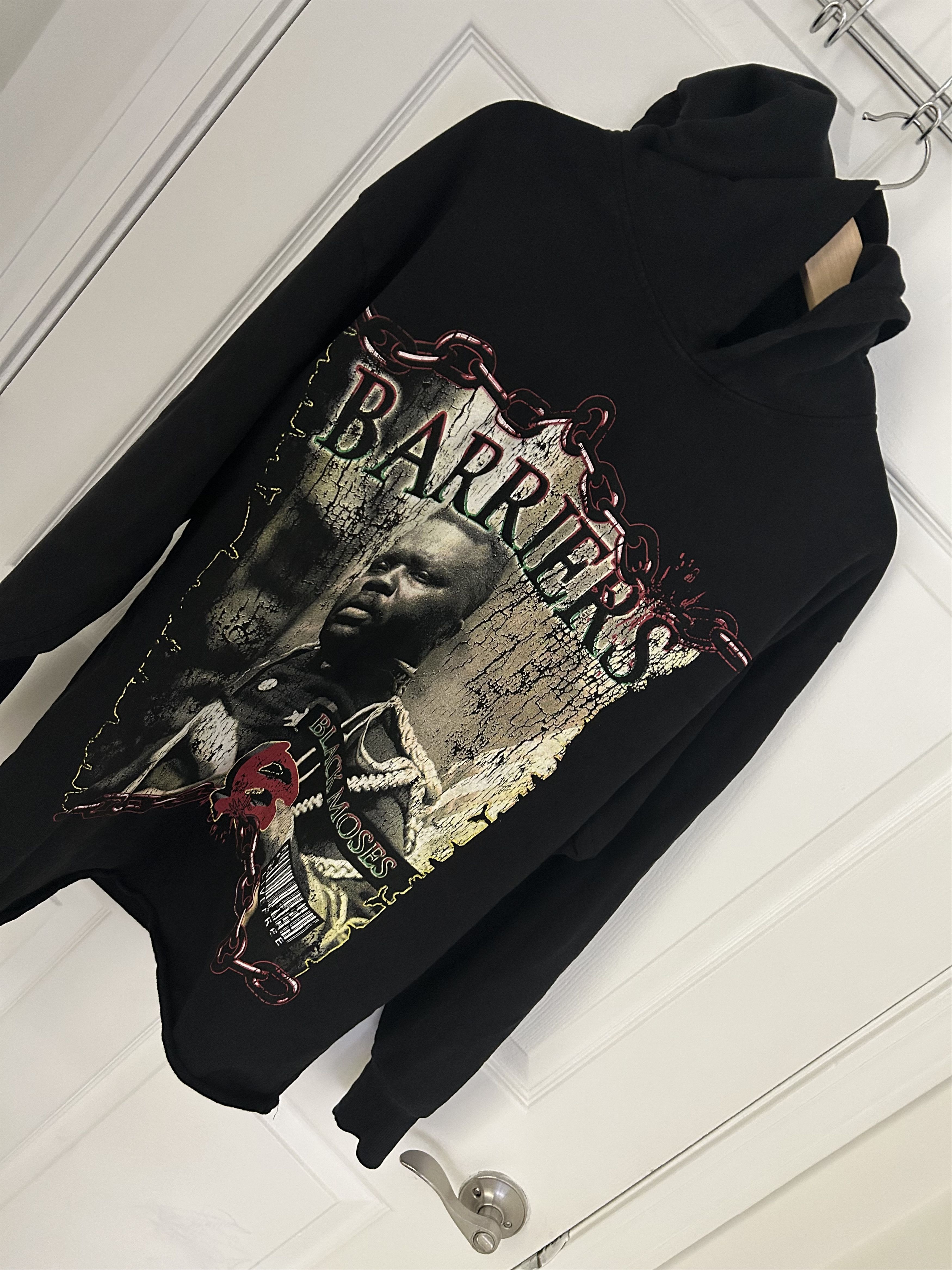 Barriers Barriers ‘Black Moses’ Hoodie | Grailed