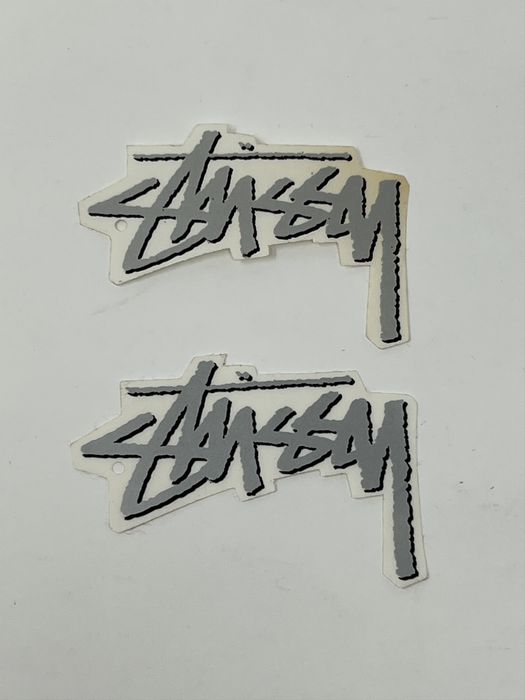 Stussy *1980’s RARE VINTAGE STUSSY OG SILVER SCRIPT LOGO STICKER | Grailed