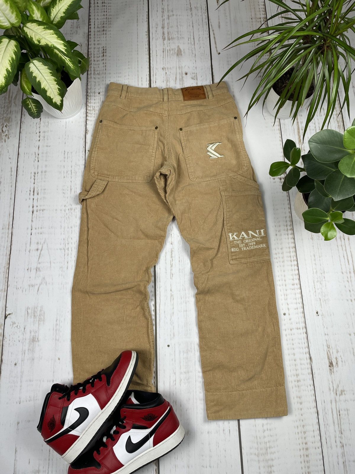 Japanese Brand × Karl Kani × Vintage Karl Kani Corduroy Baggy Pants ...