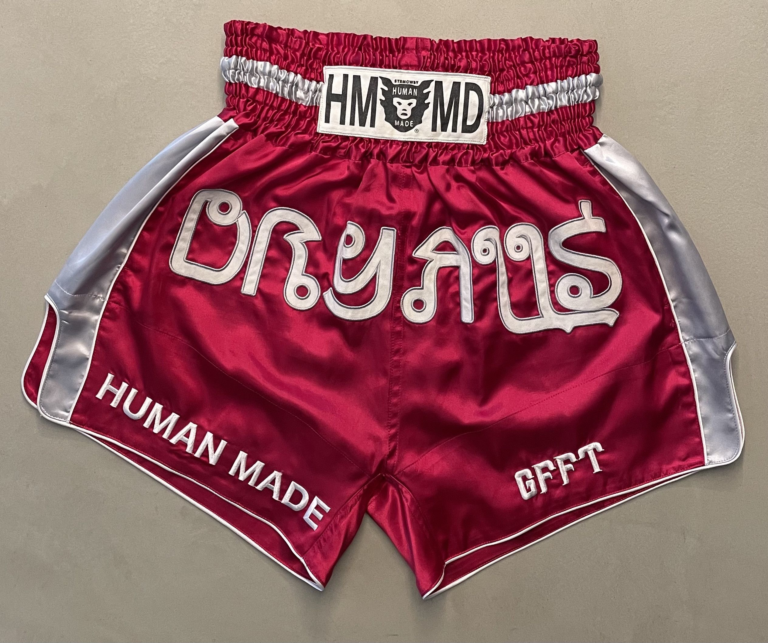 Human Made Human Made Muay Thai Shorts Red Size Small Grailed
