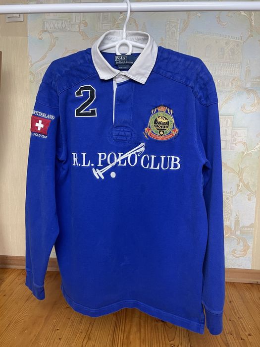 Polo Ralph Lauren Vintage Polo Ralph Lauren Rugby Shirt PRL Club | Grailed