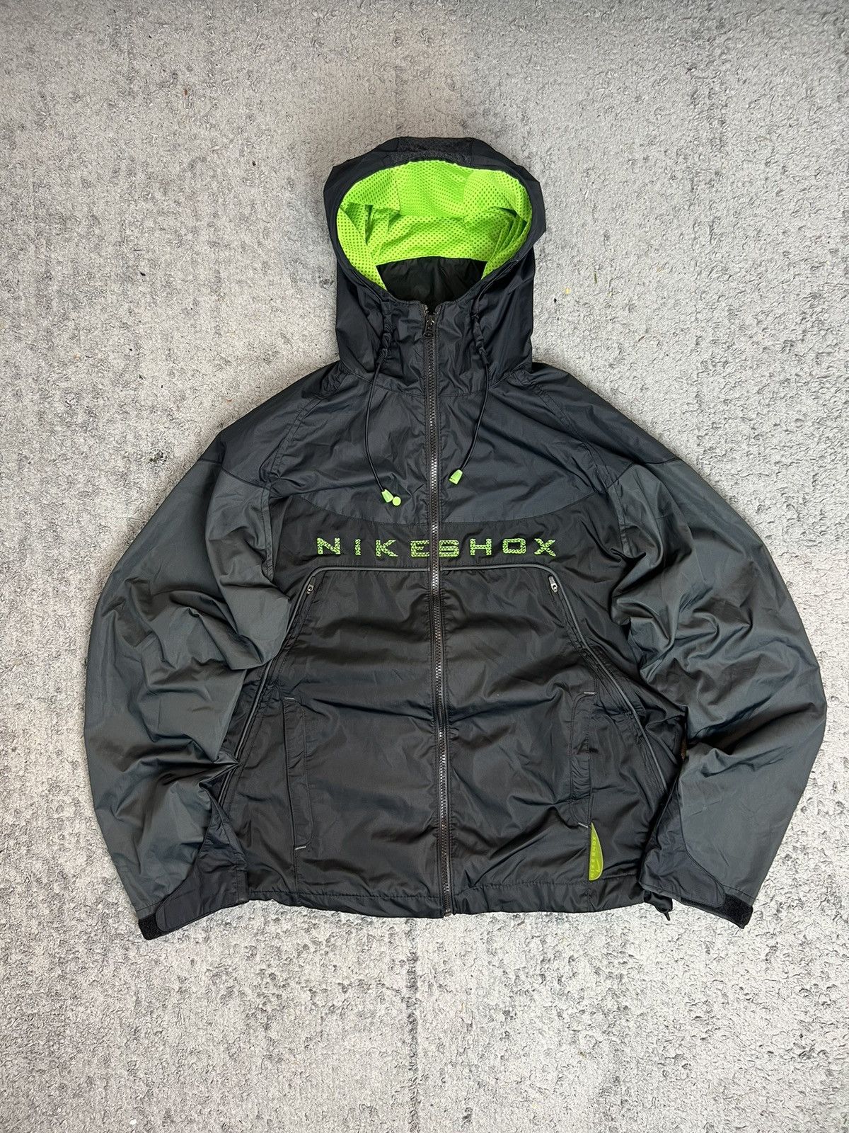 Nike × Nike ACG × Outdoor Life NIKE SHOX VINTAGE DOUBLE LOGO OVERSIZE ...