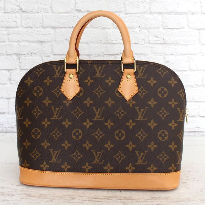louis-vuitton-louis-vuitton-alma-mm-monogram-satchel-brown-leather