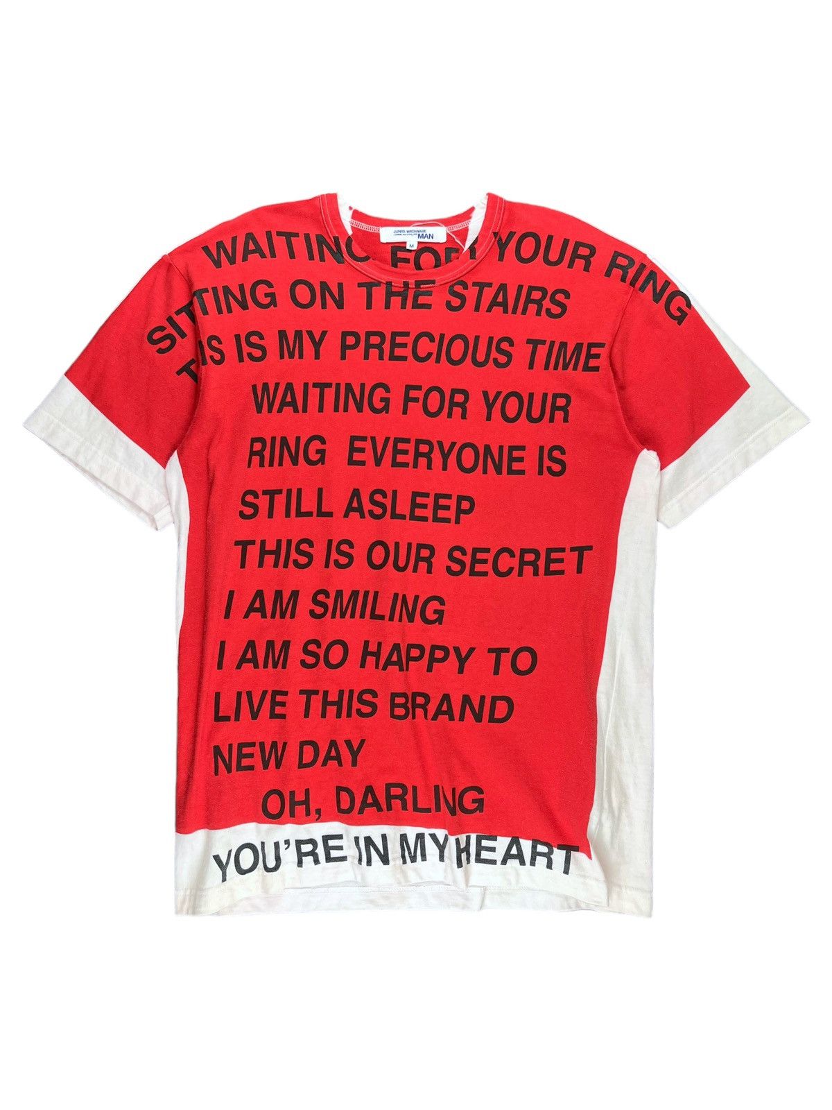 Comme des Garcons × Junya Watanabe × Vintage SS02 Junya Watanabe Poem ...