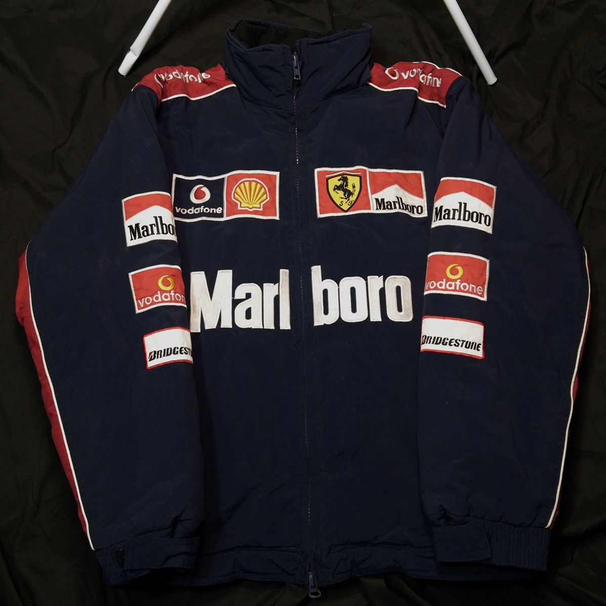Ferrari Vintage Ferrari Racing Marlboro Jacket Rare Vodafone | Grailed