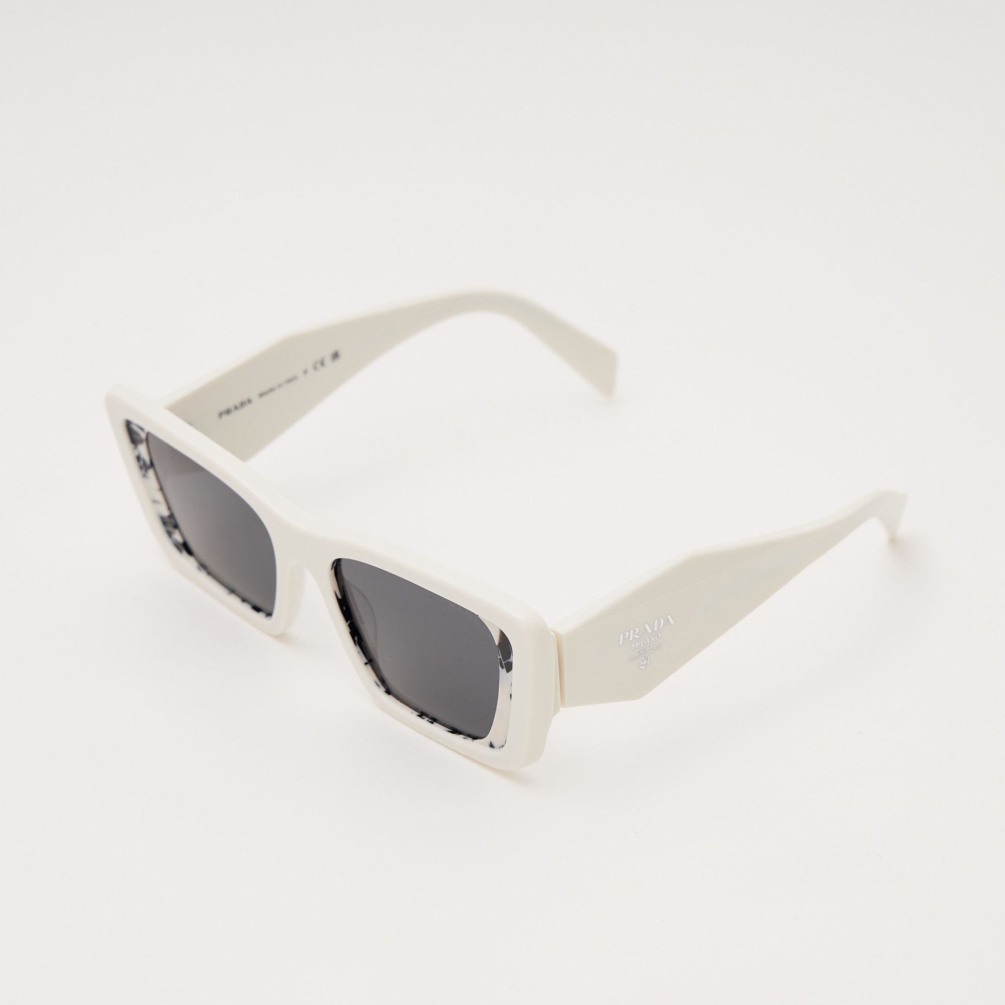 Prada PRADA 02V_5S0 Sunglasses WHITE | Grailed