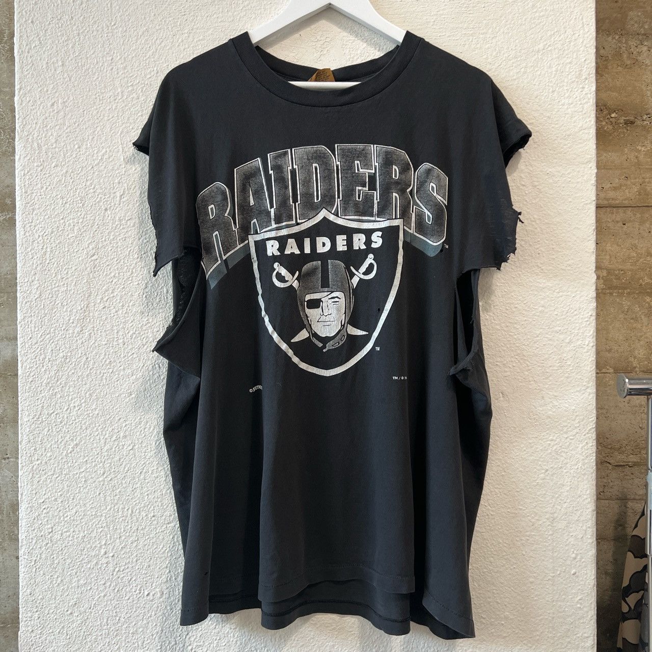 Nutmeg × Vintage NUTMEG Raiders 90s Vintage Distressed Shirt | Grailed